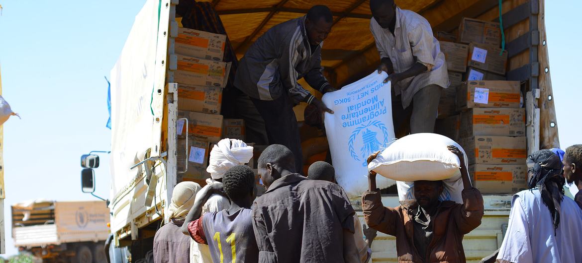 WFP delivers aid to over 800,000 in Sudan's hunger hotspots | UN News